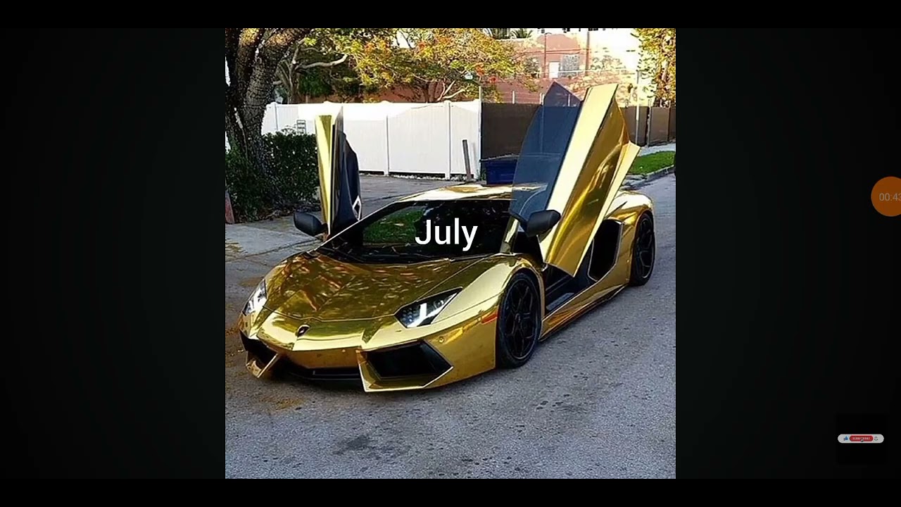your birth month your car - YouTube