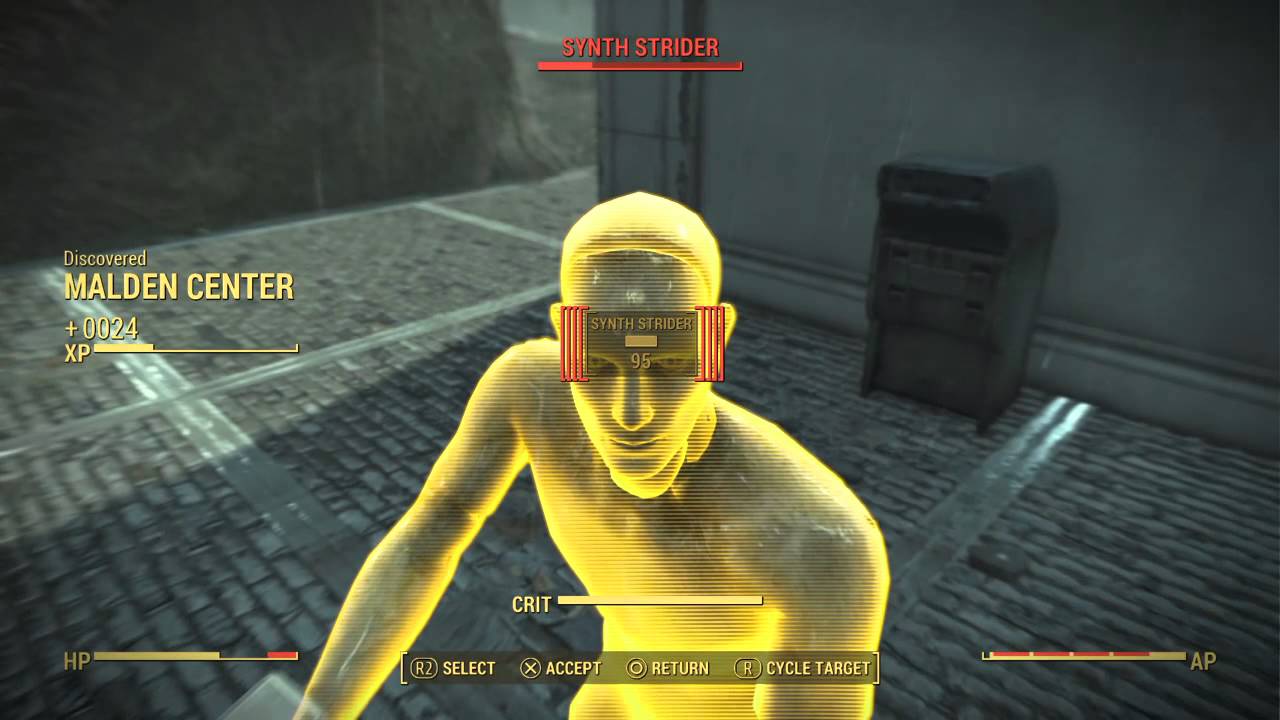 Fallout 4 synth strider - YouTube