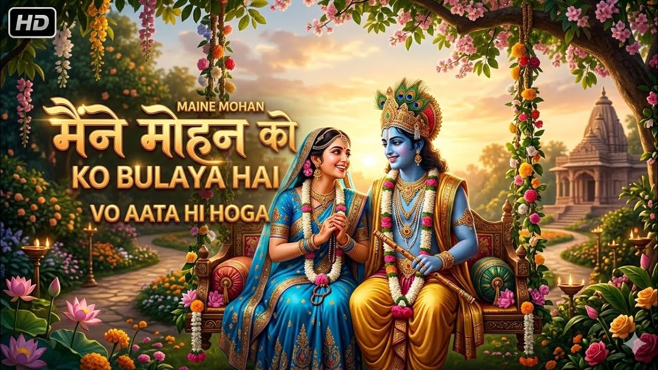 Maine Mohan Ko Bulaya Hai | Krishna Bhajan 2026 | Radha Krishna Holi ...