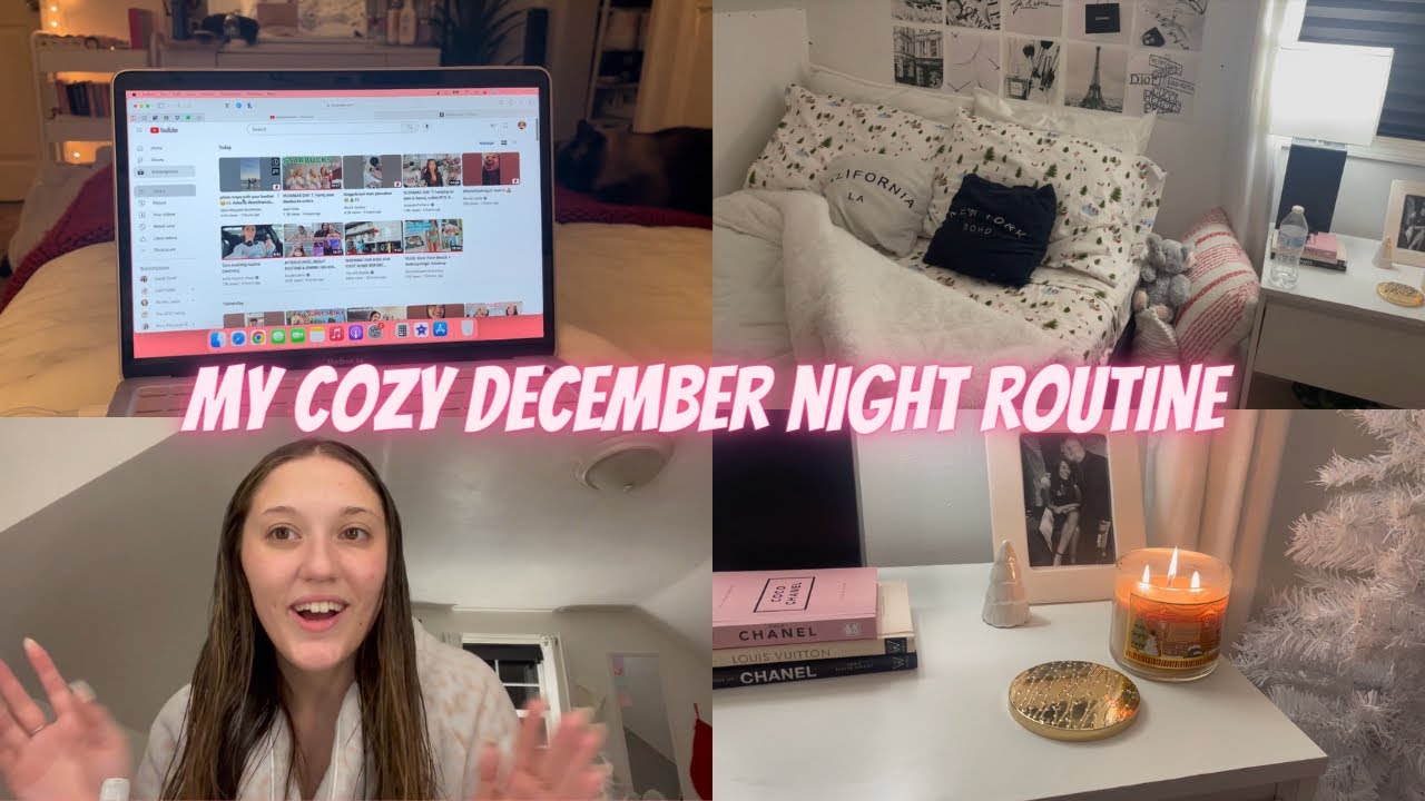VLOGMAS DAY 9: my cozy december night routine - YouTube