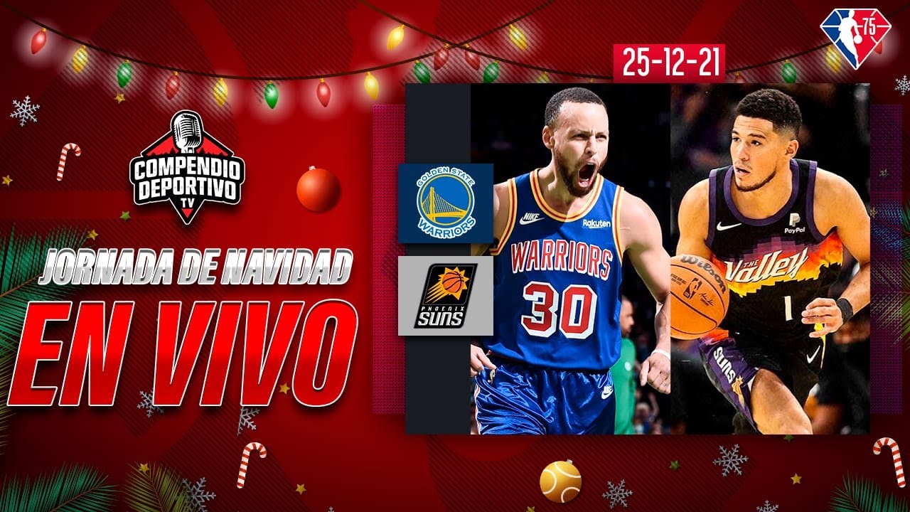 #NBA en VIVO | Golden State Warriors vs Phoenix Suns | Stephen Curry vs ...