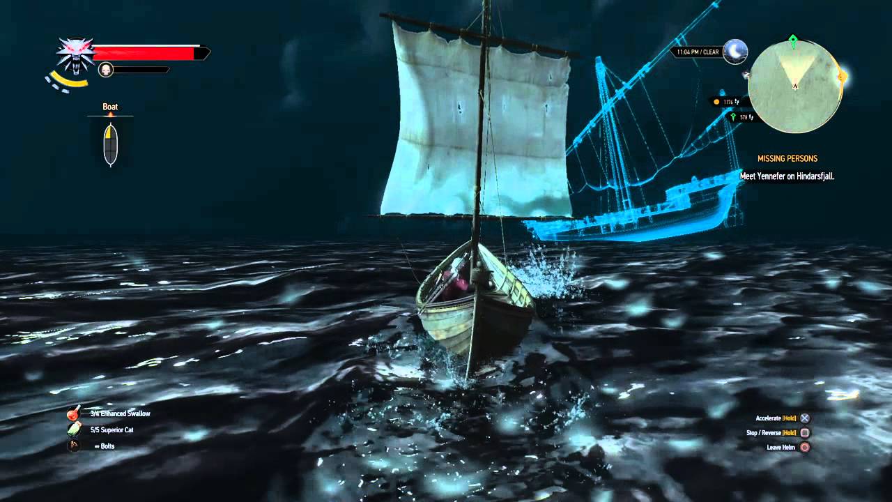 The Witcher 3: Wild Hunt Ghost Ship - Warning: Language - YouTube