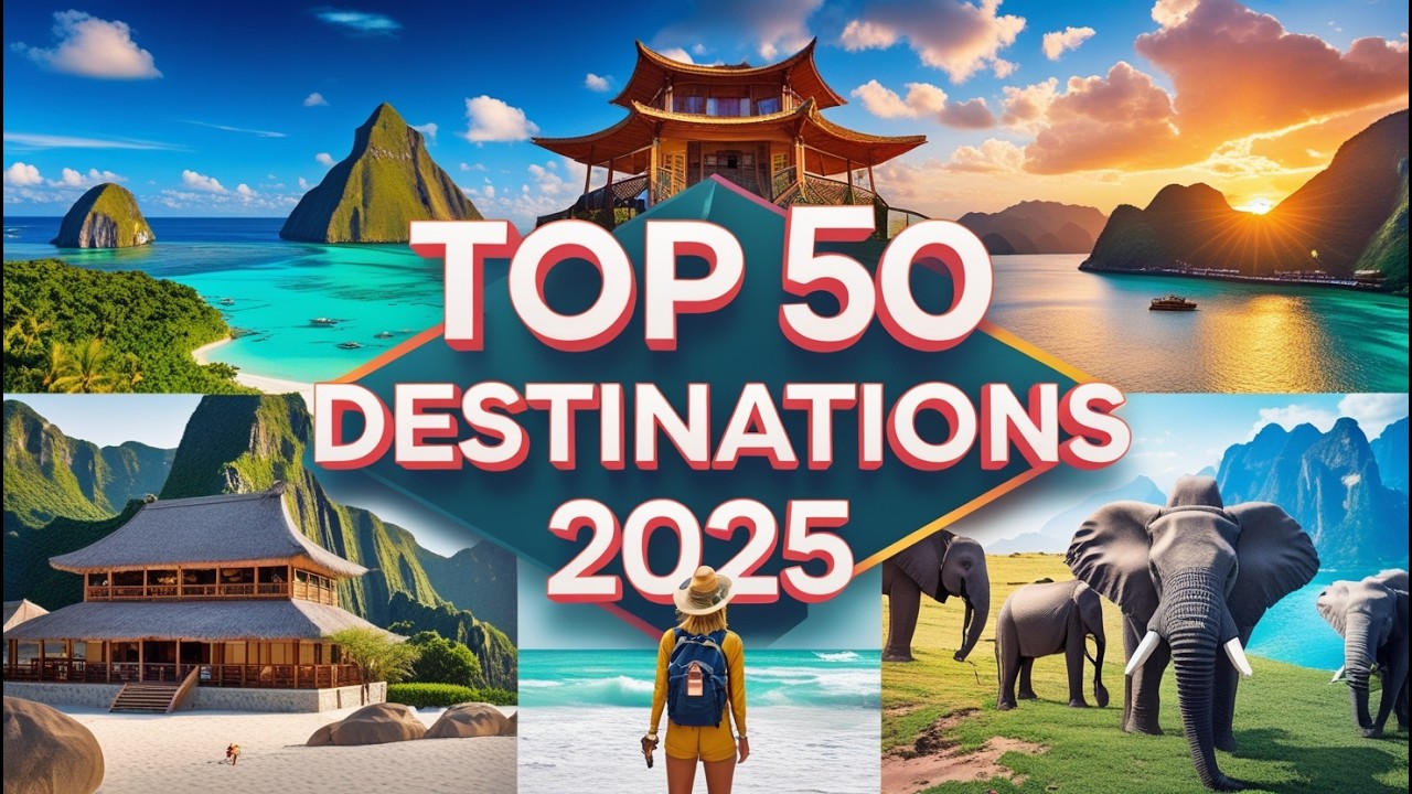 Top 50 Must-Visit Travel Destinations for 2025 – Ultimate Bucket List ...