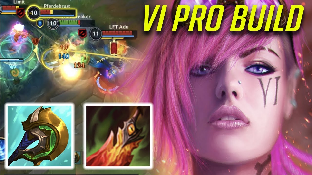 WILD RIFT VI BUFFED *NEW* HYPER CARRY BUILD ON PATCH 3.1 - YouTube
