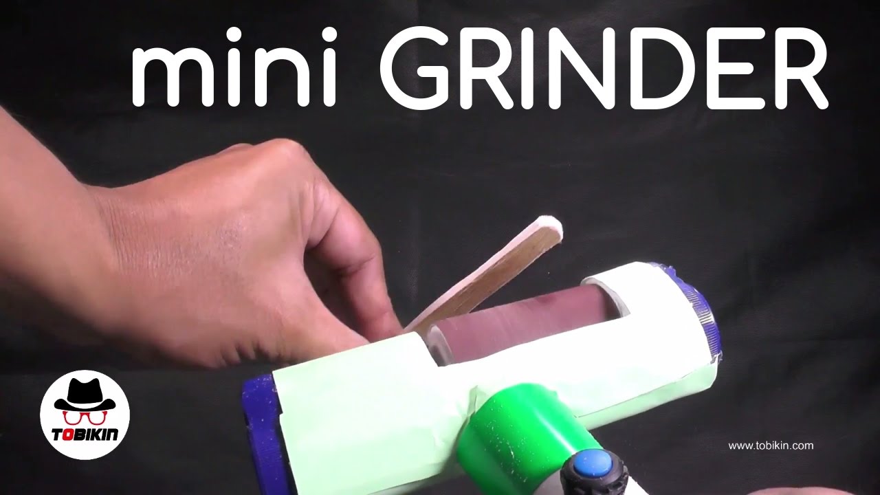 How to Make Hand Mini Grinder - YouTube
