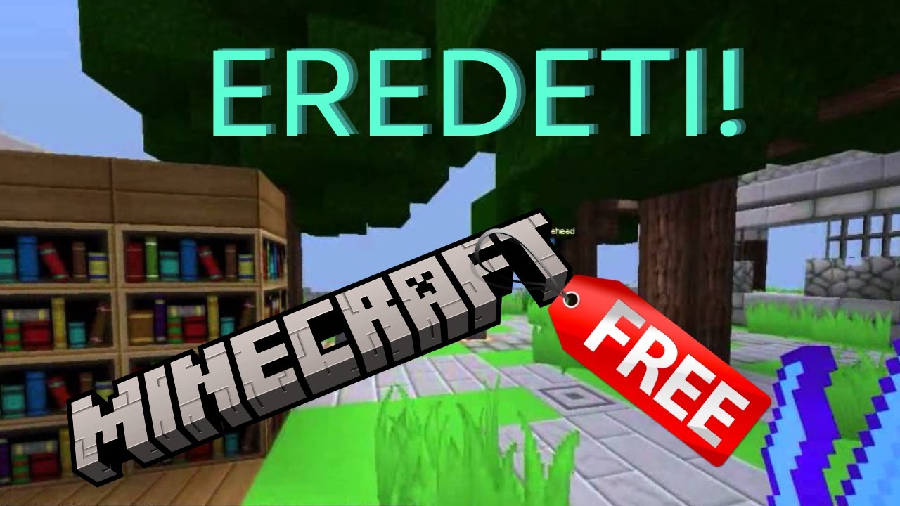Eredeti Minecraft INGYEN! - YouTube