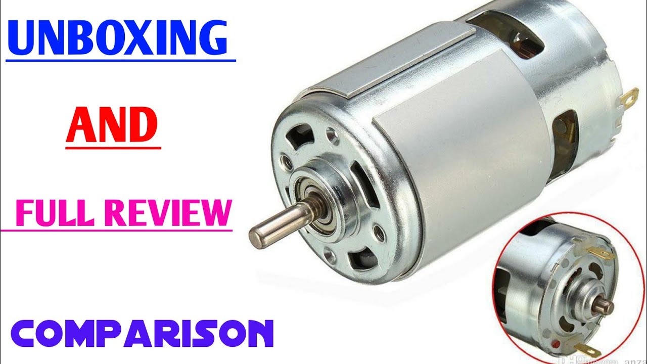Unboxing of 775 12-24v dc motor ||| full review 👍👍 - YouTube