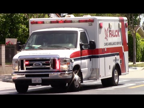 Falck Ambulance Responding - YouTube