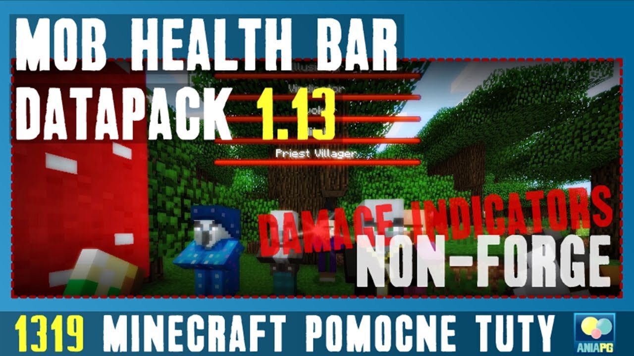 Mob Health Bar 1.13 - Jak zainstalować datapack - PL Instalacja ...