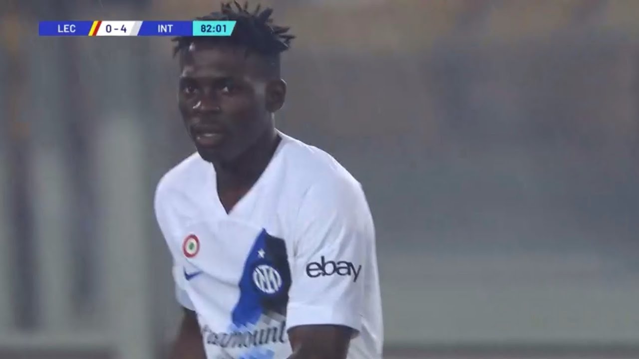 Ebenezer Akinsanmiro | Inter Milan Debut | 25/2/2024 🇳🇬 - YouTube