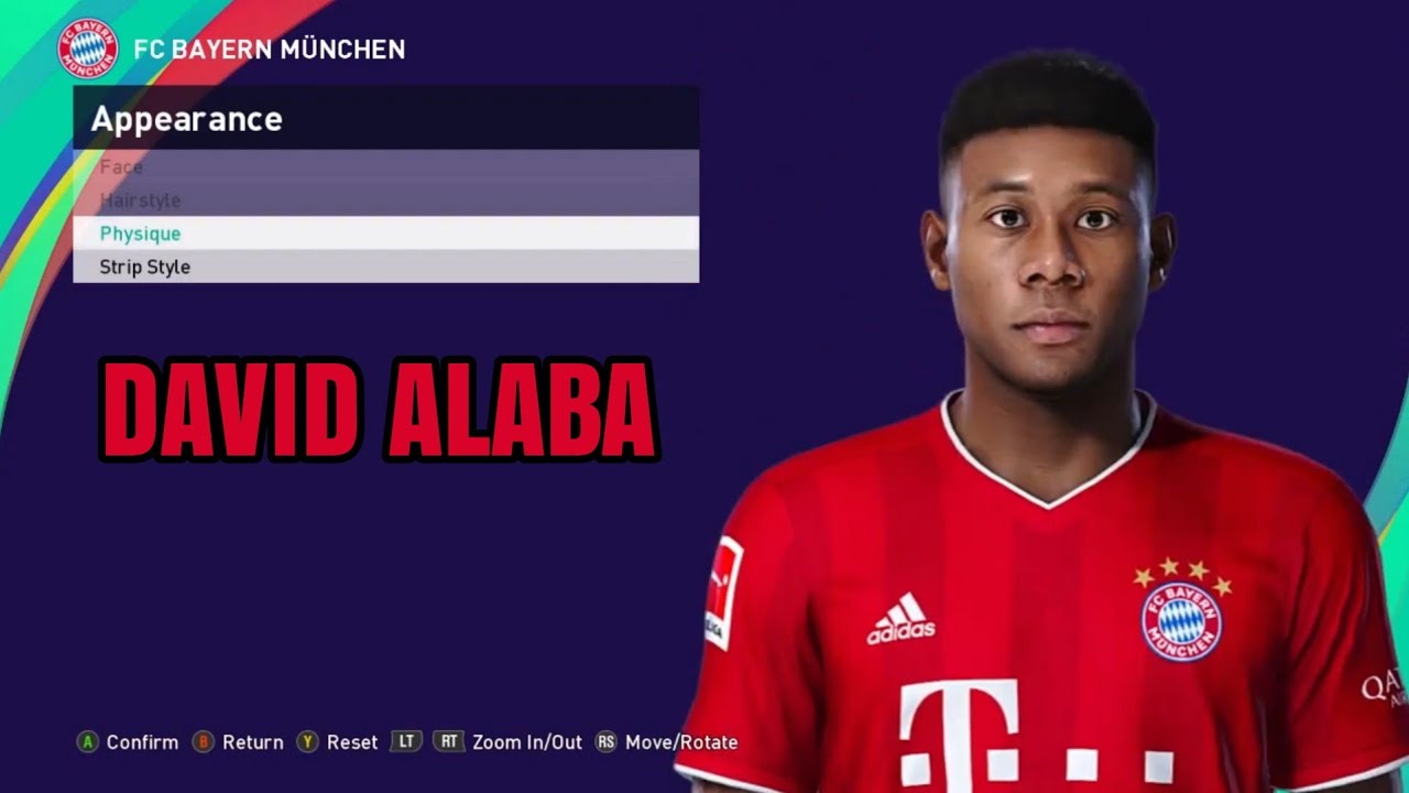 David Alaba PES 2021 - YouTube