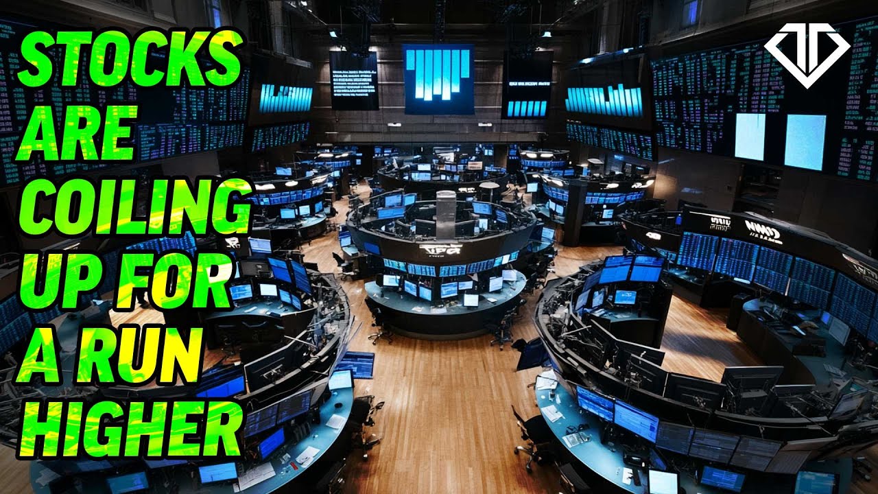 Stocks Are Coiling Up for a Run Higher - YouTube