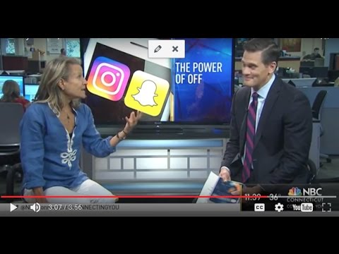 Nancy Colier, "THE POWER OF OFF" Interview NBC Connecticut - YouTube