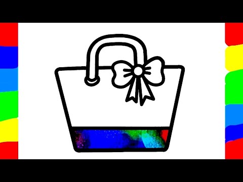 Draw cute bag| How to draw cute bag step by step|| - YouTube