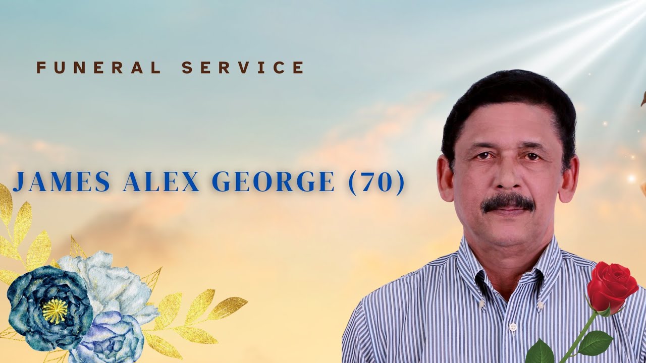 Funeral Service || James Alex George (70) - YouTube