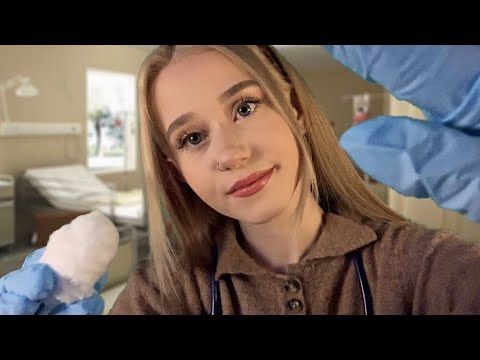 ASMR | Nurse Treats Your Injury (Personal Attention, Soft Spoken) - YouTube