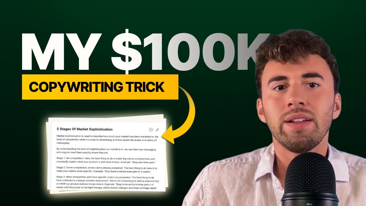 How I Write $100K VSLs (My High-Converting Copywriting System) - YouTube