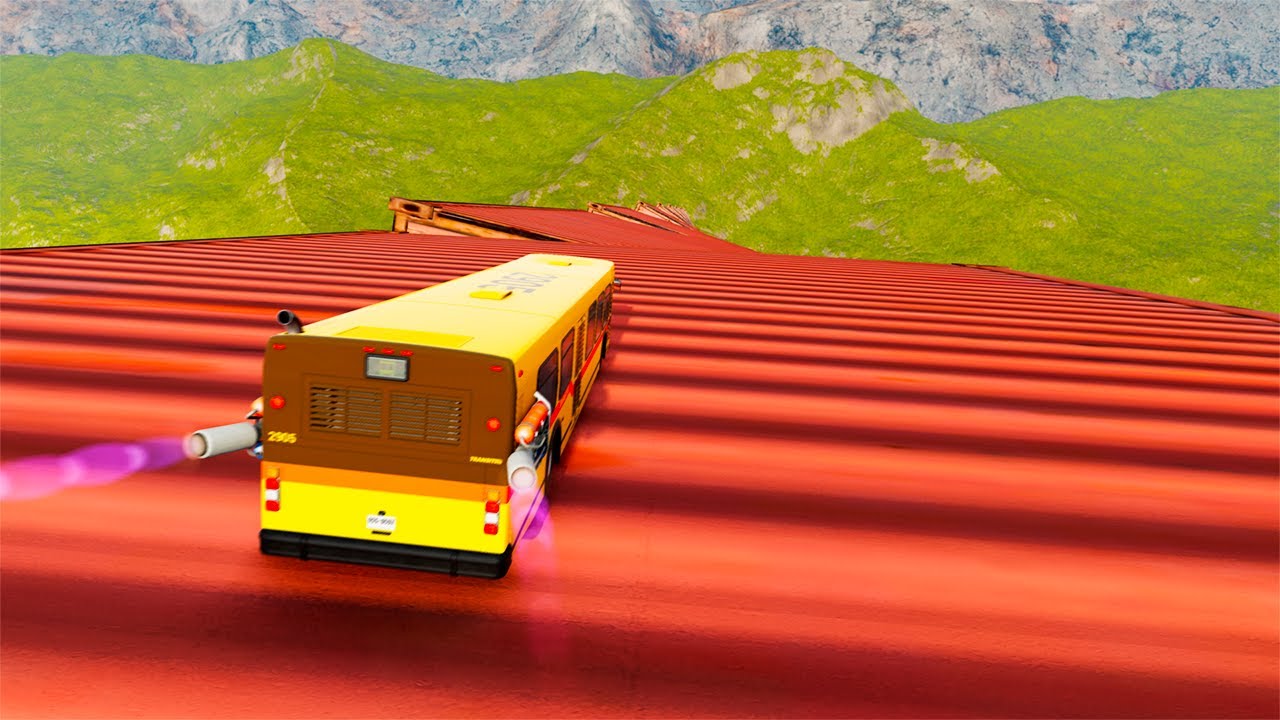 Cars vs Slide #3 BeamNG.Drive - YouTube