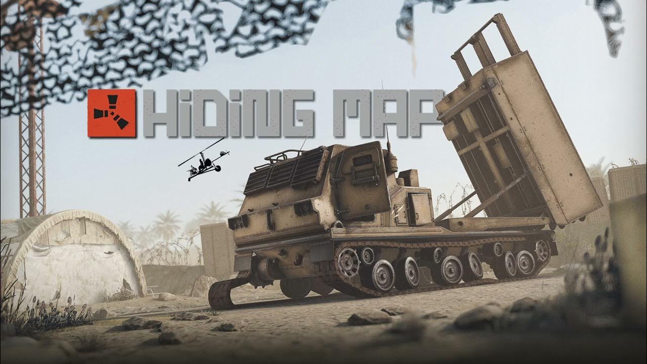 Rust (Hide Map) MLRS - YouTube