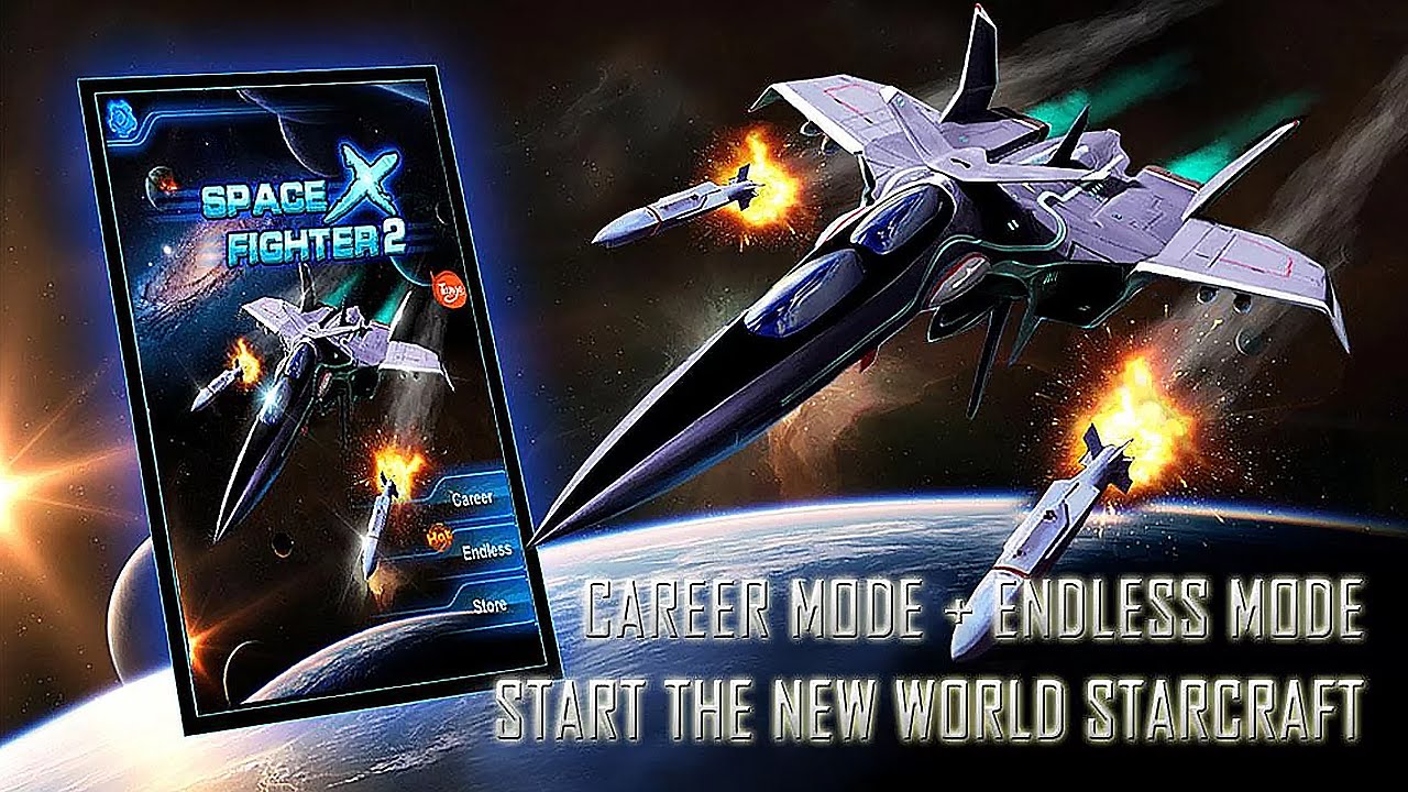 SpaceX Fighter 2 - Android Gameplay [1080p] - YouTube