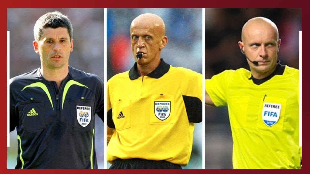 Top 10 Best Football Referees Of All Time - YouTube