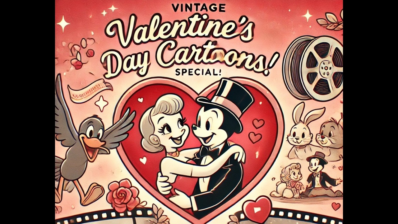 Vintage Valentine's Day: Classic Cartoons of Love & Romance! - YouTube