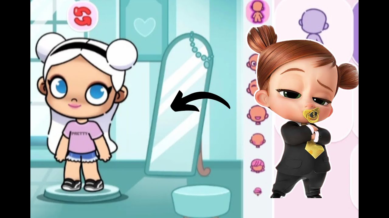 Easy ️How to make Boss baby in avatar World #avatarworld # ...
