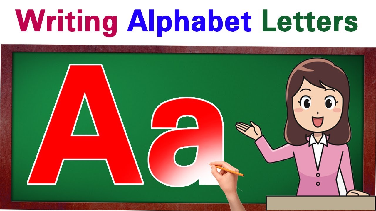 Writing Alphabet Letters | writing numbers 1-10 | Alphabet writing for ...
