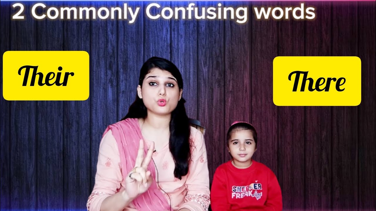 Learn the difference between "THEIR"and "THERE" #learnenglish #grammar ...