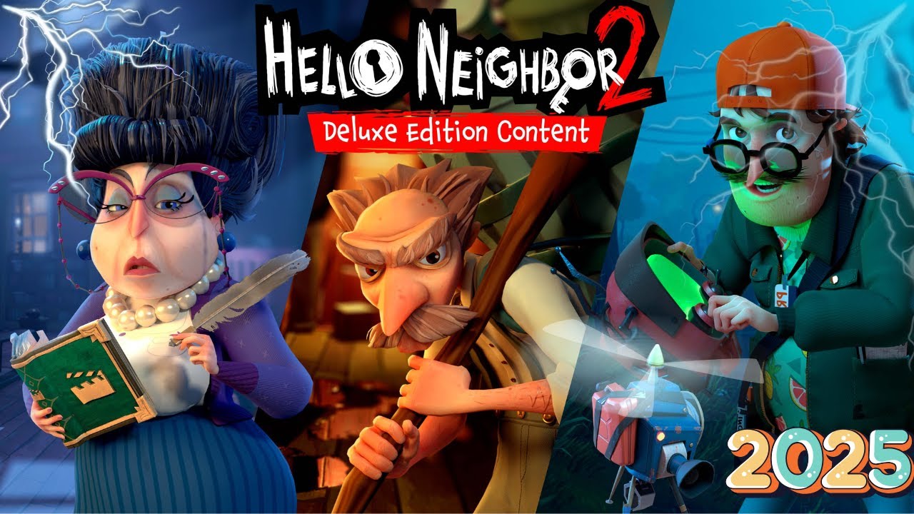 Hello Neighbor 2 – All DLCs Full Gameplay (Late Fees Library, Back to ...