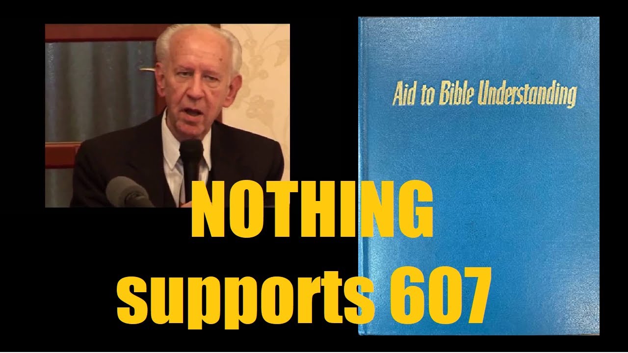 Ray Franz finds "absolutely nothing" supports 607/1914, YET writes Aid ...