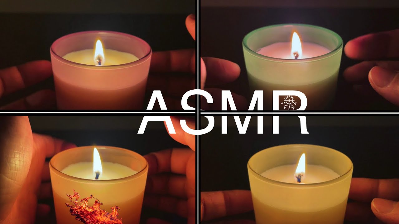 ASMR | Simple Warm Candle Tapping (Unboxing at the Beginning) - YouTube