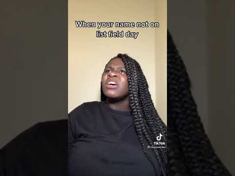 The Ghetto 8th Grader Doesn’t Get Her Name Called For Field Day