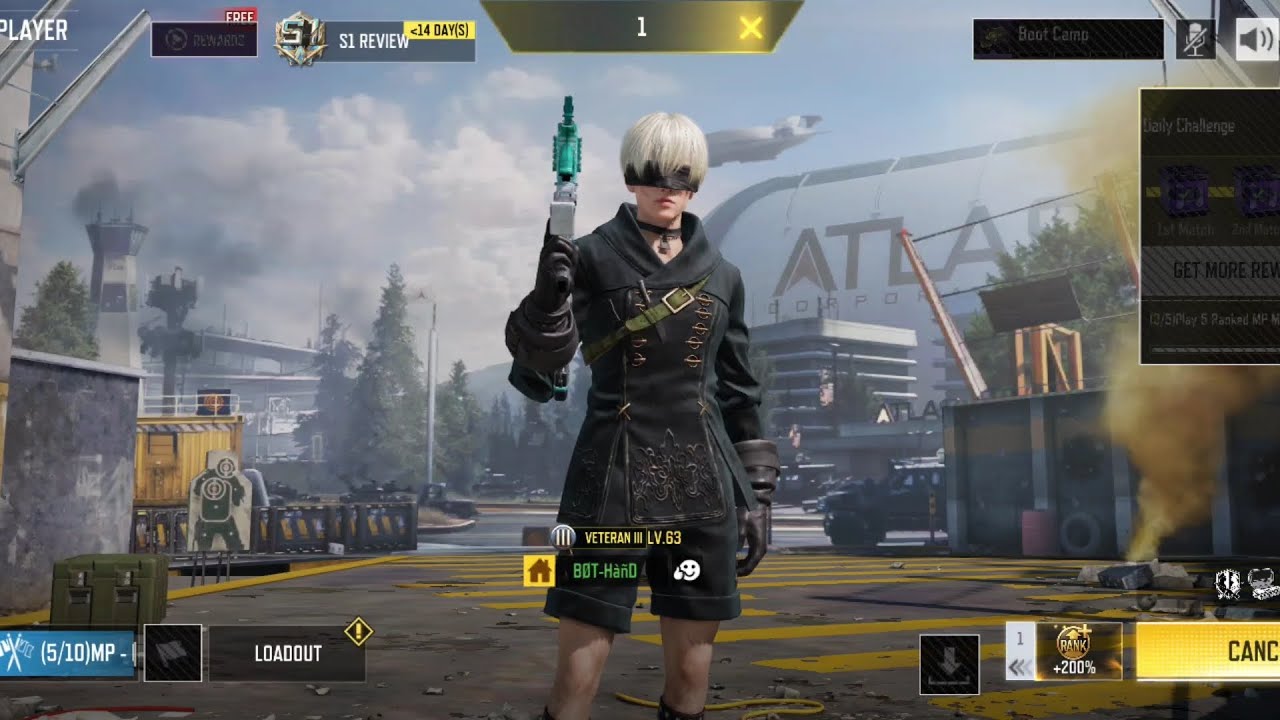 Call of Duty@ Neir free character Kui Ji YoRha - YouTube