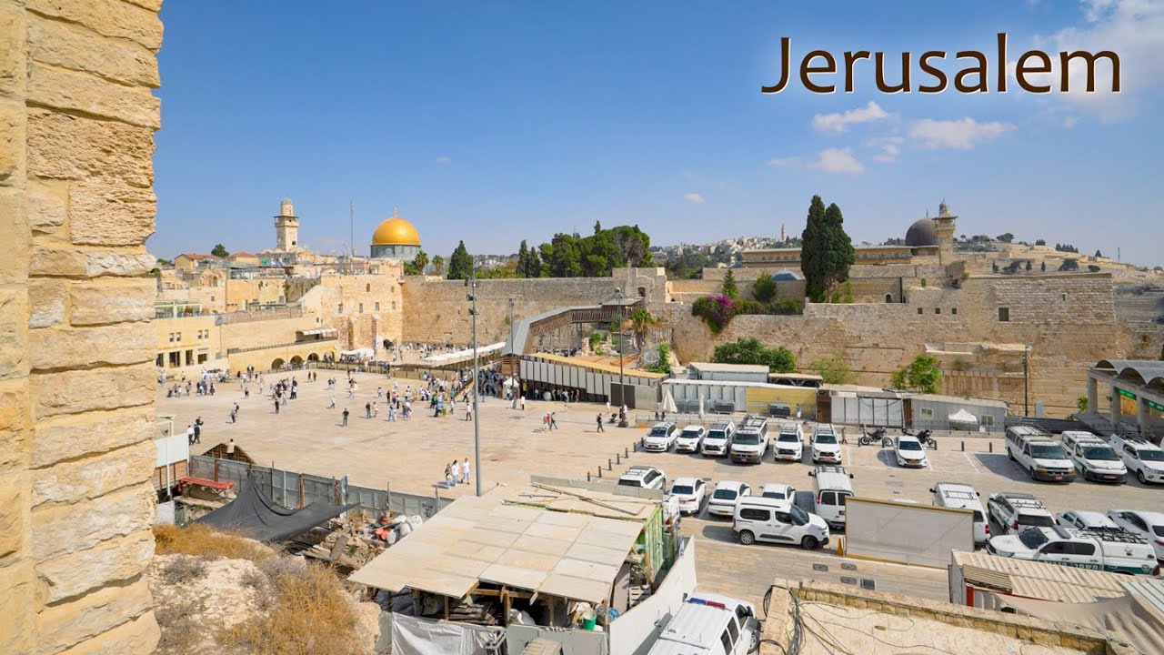 Jerusalem Old City and Stunning Views Over the Biblical Landscape ...