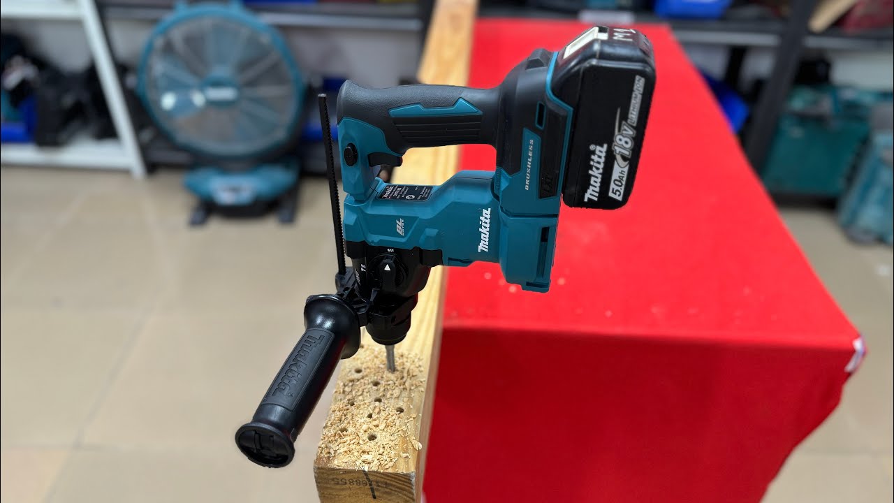 DHR183 Makita 18V Cordless Rotary Hammer - YouTube