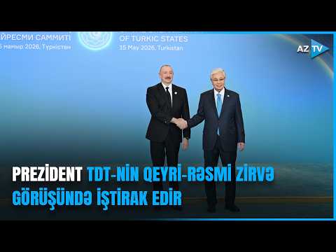 Prezident İlham Əliyev Türküstanda TDT-nin qeyri-rəsmi Zirvə görüşündə iştirak edir