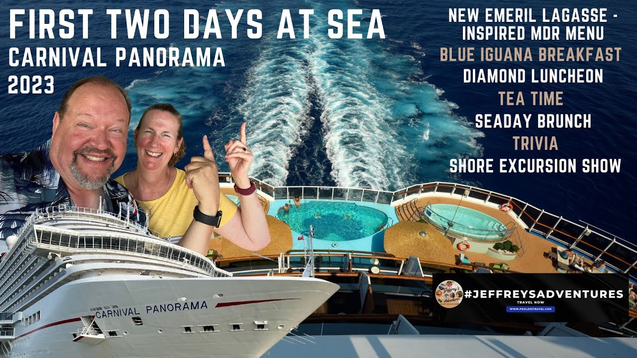 Carnival Panorama: Emeril Inspired MDR Menu, Diamond Luncheon, Sea Day ...