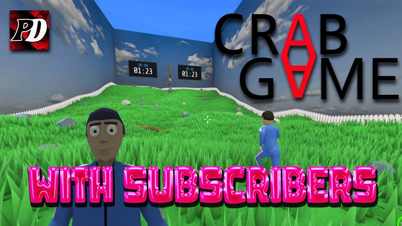 CRAB GAME with Subscribers | pringles domain - YouTube