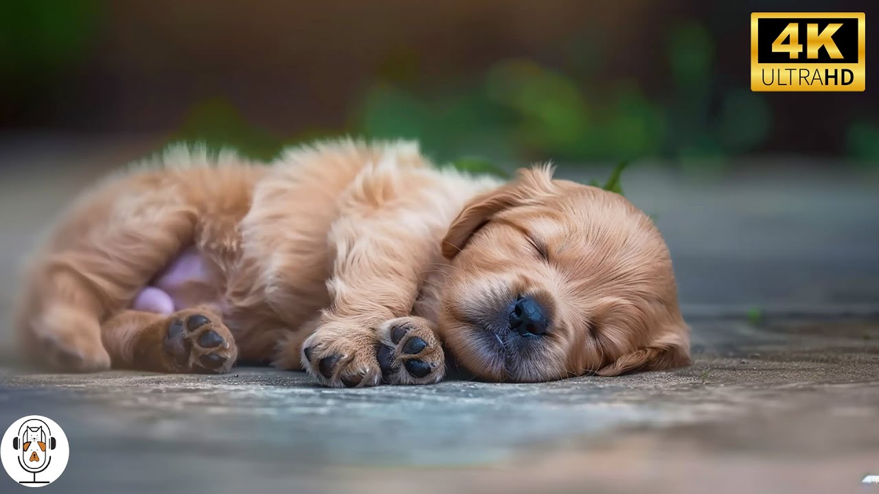 [4K] Music to Relax Dogs 💖 Soothing Music for Your Baby Pets, Calming ...