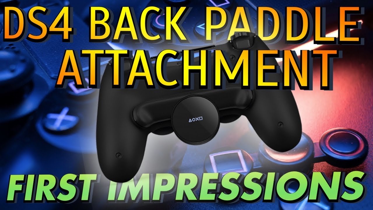 *NEW* PS4 DUALSHOCK BACK BUTTON ATTACHMENT | UNBOXING and FIRST ...