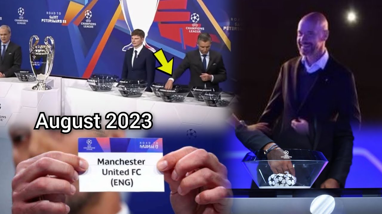 Champions League draw 2023/2024 | UEFA CHAMPIONS LEAGUE DRAW for group ...