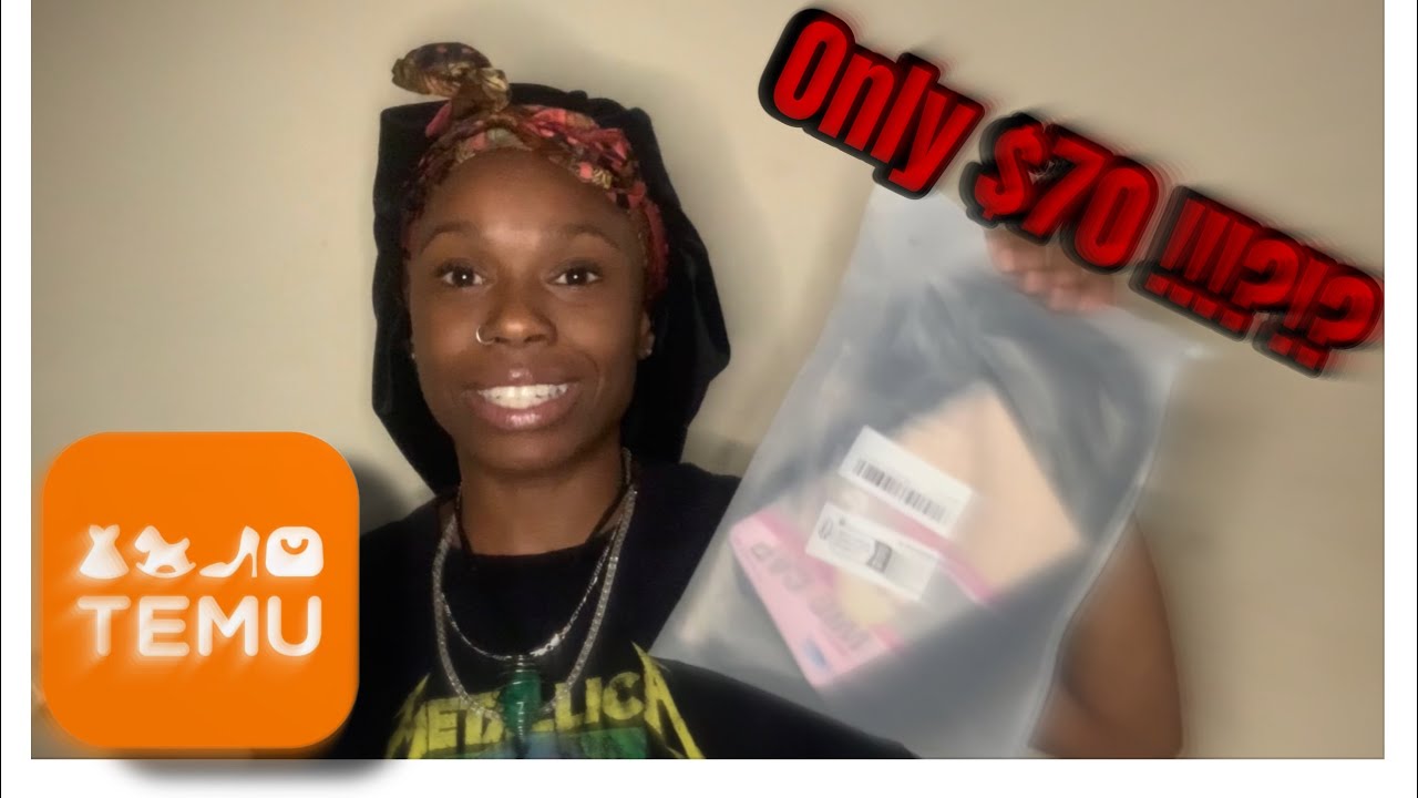 Temu Wig Install | Watch Me Install This Wig From Temu | Temu Wig ...