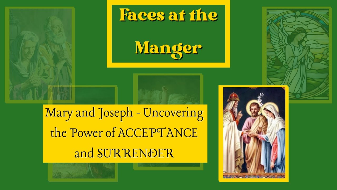 Faces at the Manger - Mary and Joseph - YouTube