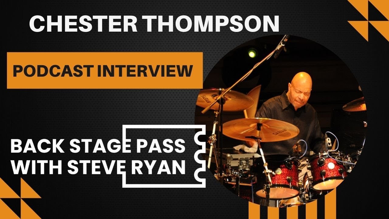 Ep. 54 Chester Thompson- Genesis, Phil Collins, Frank Zappa, Bee Gees ...