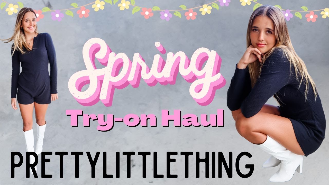 Pretty Little Thing Try-on Haul Spring 🌸2022 - YouTube