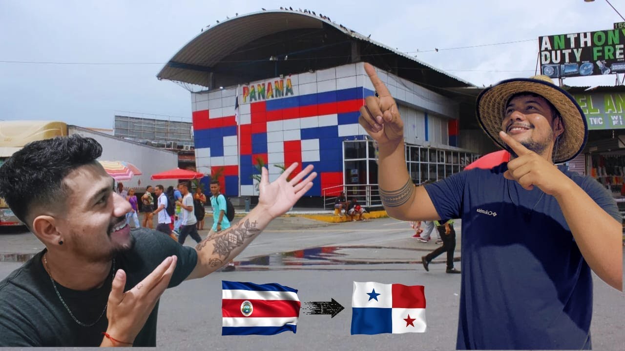 Así es la frontera de Costa Rica - Panamá - Por Paso Canoas Zona Sur ...