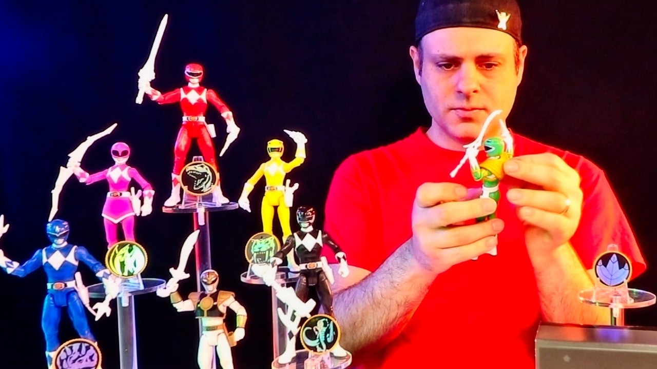 Exploding Power Rangers! Ultrazord vs REAL Fireworks (Practical Effects ...