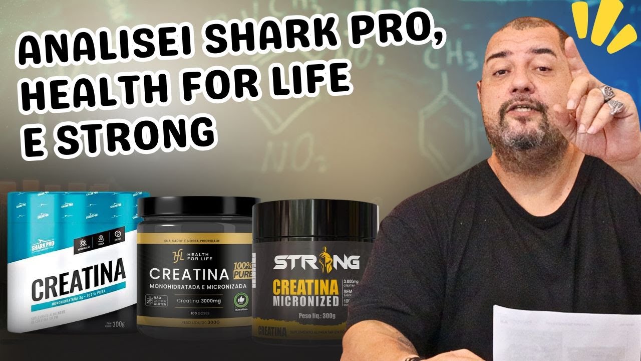 Shark Pro, Health for Life e Strong Testadas em Laboratório: São Boas ...