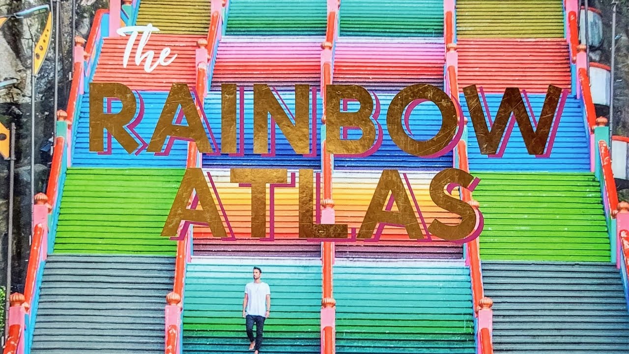 🌈 The Rainbow Atlas 🗺️📍by @TaylorFullerWG 📚 book flip! - YouTube